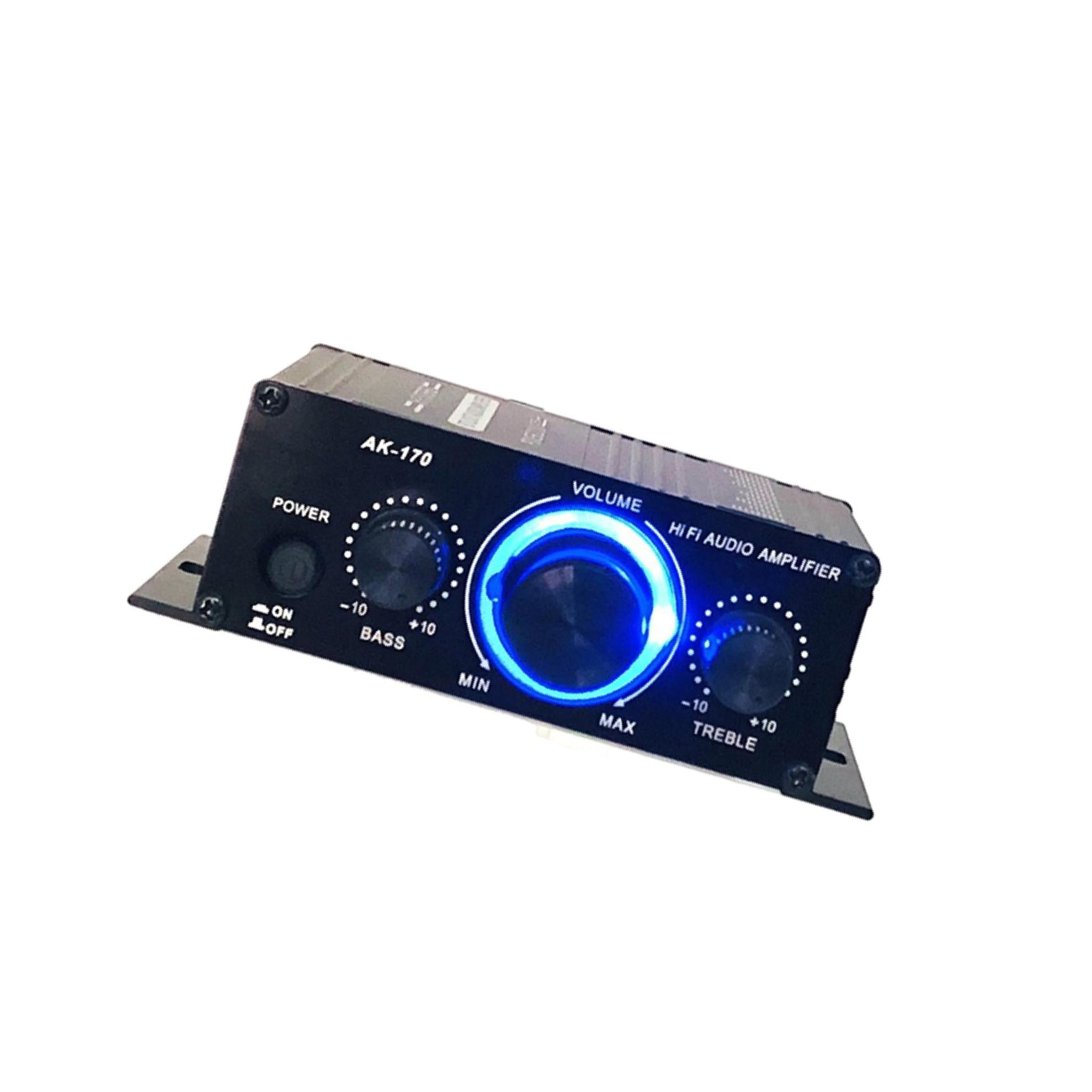 relayinert HiFi Power Amplifier Mini Audio Receiver Digital Stereo AMP ...