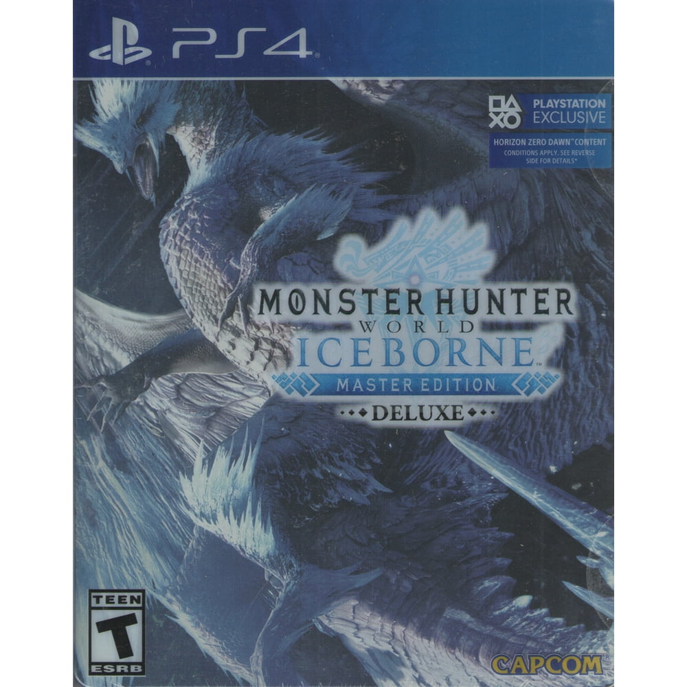 Monster Hunter World: Iceborne Master Edition Deluxe - Playstation 4 ...