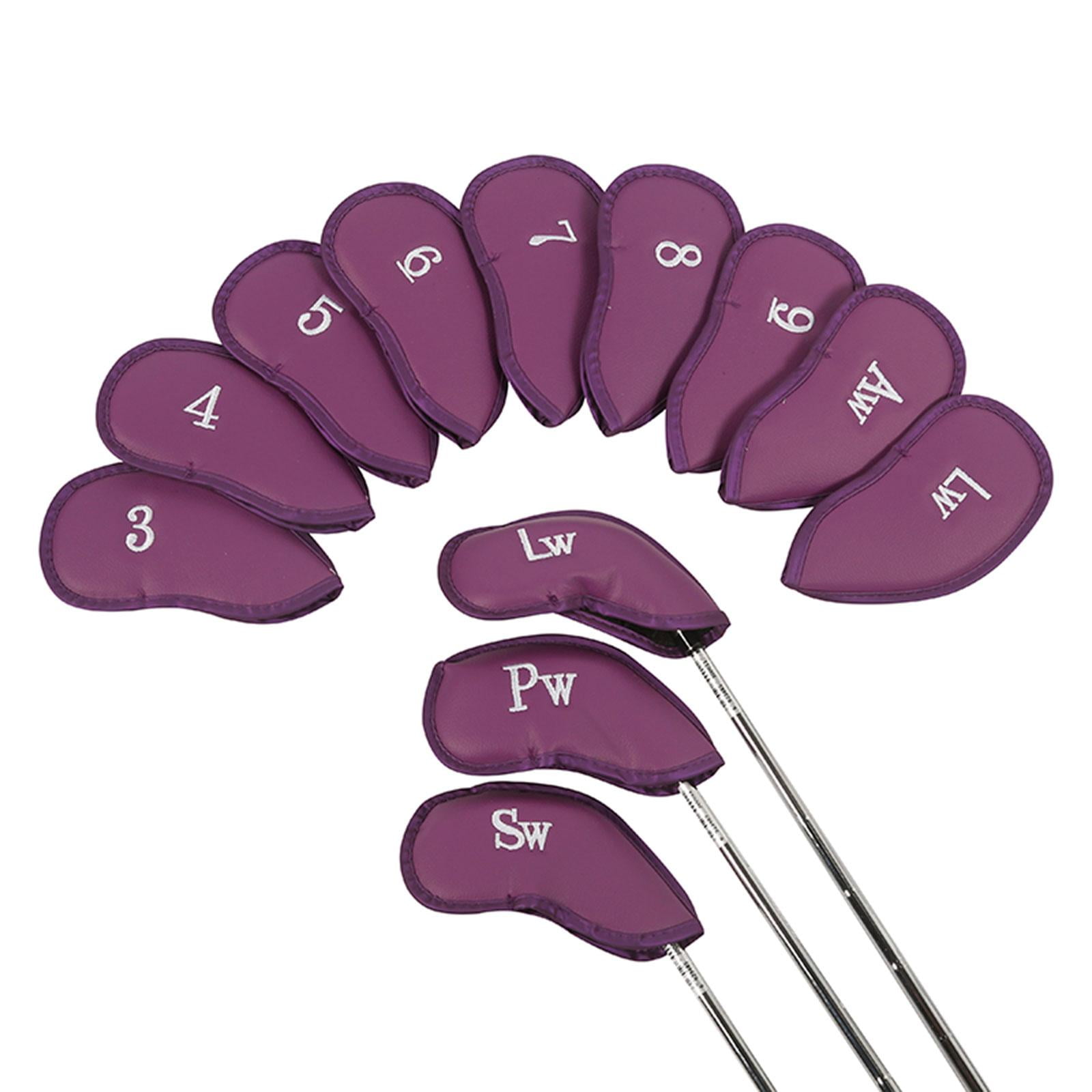 12x Golf Iron Covers Set Golf Club Headcovers Gift Golf Training ...