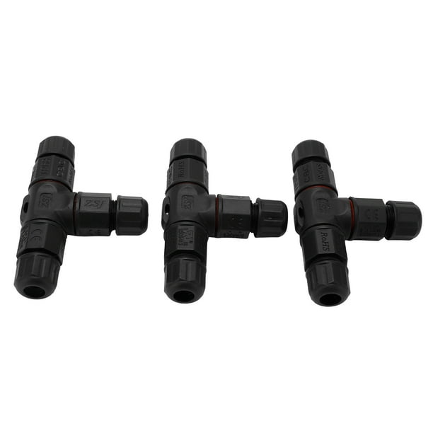 Waterproof Way Wire Connector,3Pcs Waterproof 3 Way Junction Box Way ...