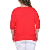 Women's Plus Size Dolman Top - Walmart.com