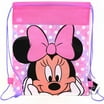 Disney Minnie Mouse Face Drawstring Backpack Bag - Walmart.com