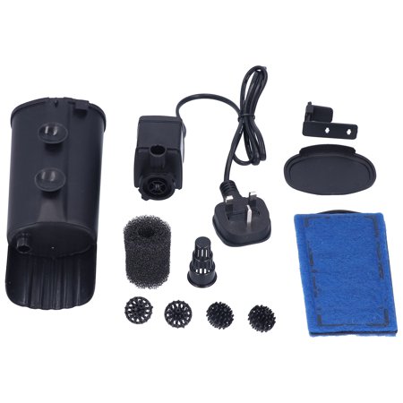 ZY‑T10 Aquarium Turtle Filter Low Water Level Waterfall Flow ...