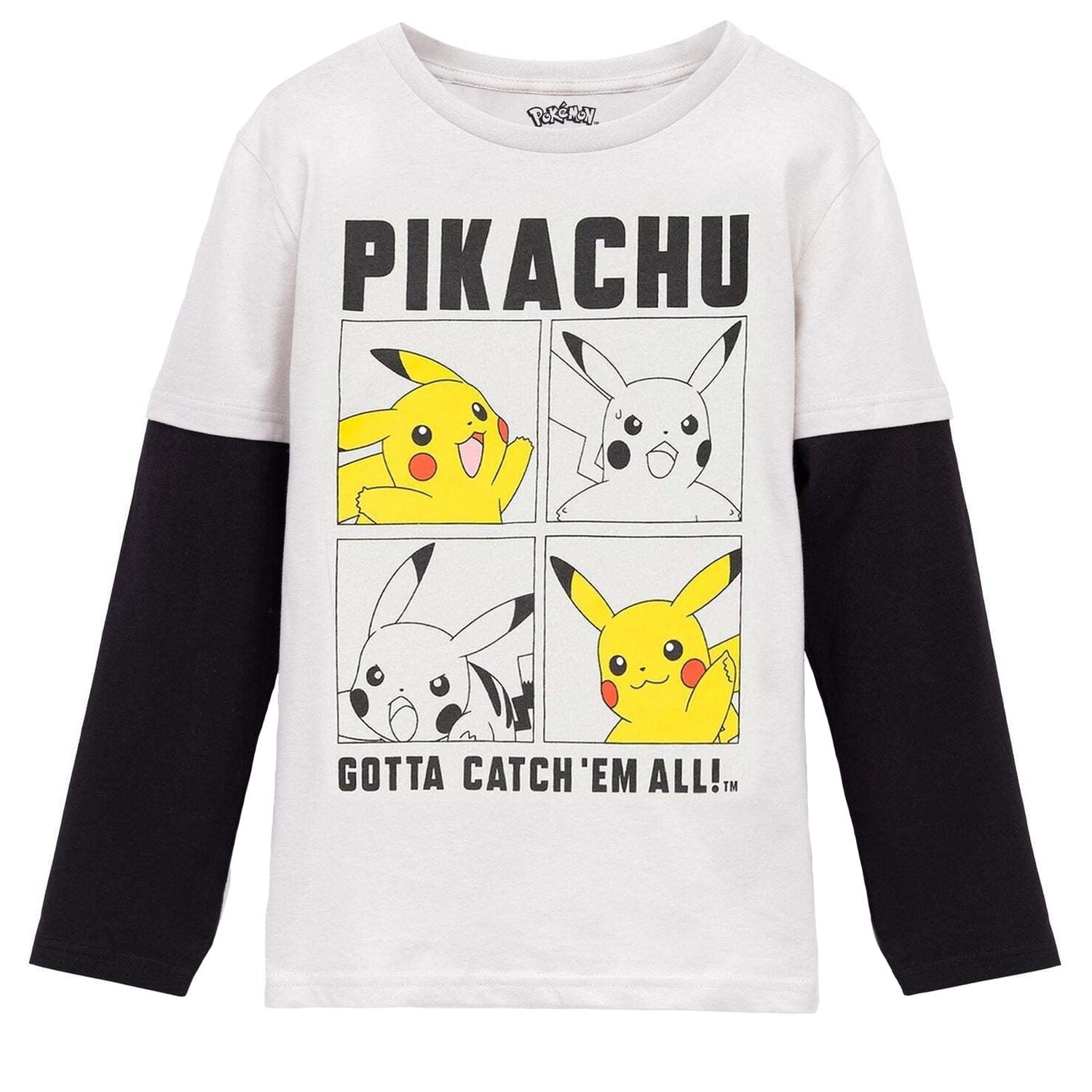 Click here for Pokémon Pokemon Boys Pikachu Long-Sleeved Skater T... prices
