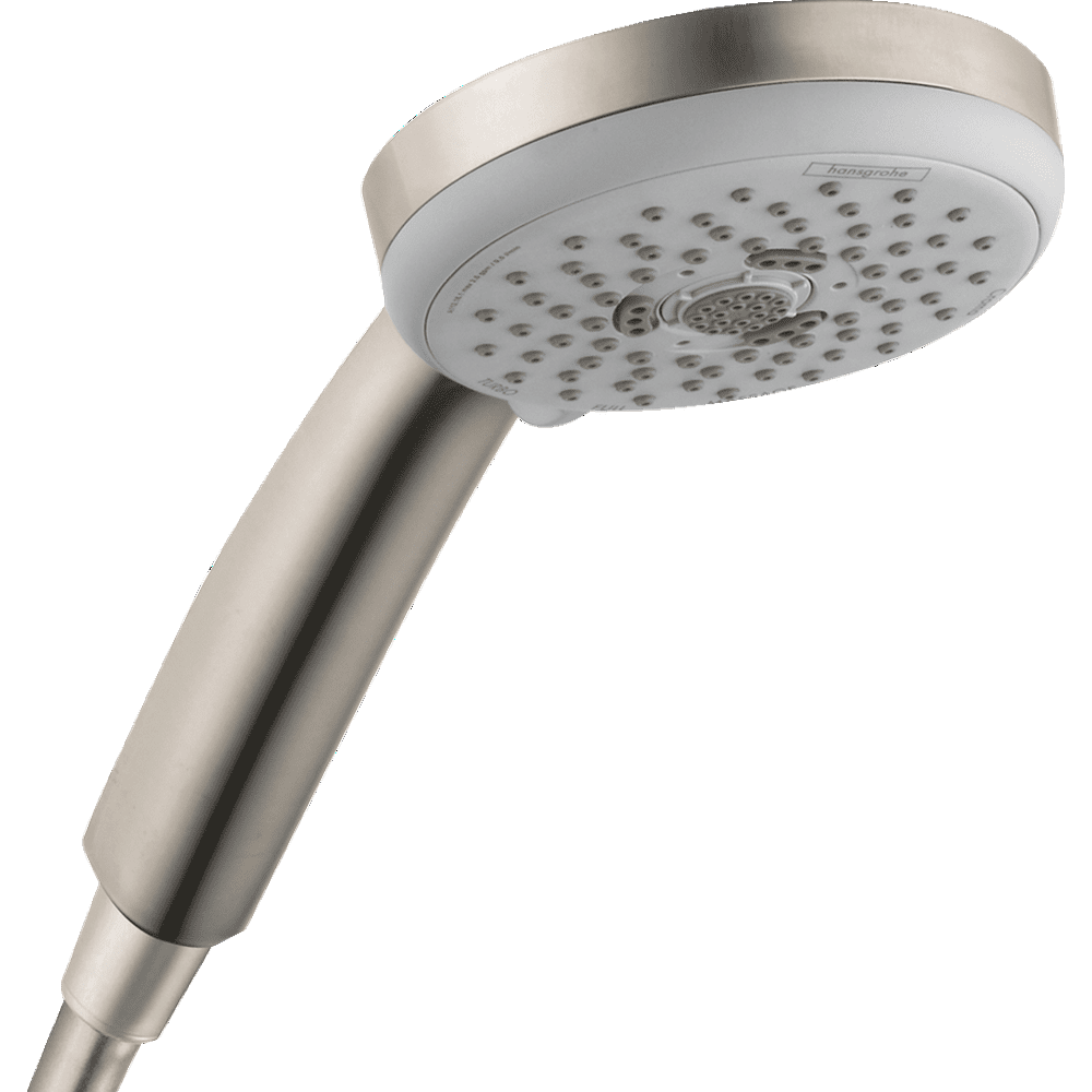 Hansgrohe Croma 100 Handshower E 3 Jet 2 5 Gpm In Brushed Nickel