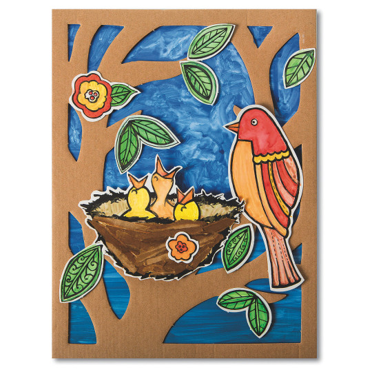 Paint-a-Dot™ Nest of Baby Birds Craft Kit (Pack of 24) - Walmart.com