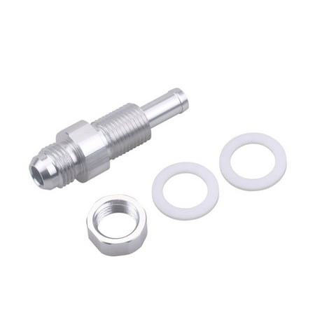 8AN Male Flare Bulkhead To 3/8 Hose Barb Fuel Tank Fitting | Walmart Canada