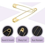 Mr. Pen Safety Pins 300 Pack Assorted Sizes Golden Metal Pins for ...