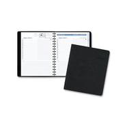 Day-Timer Bonded Leather Zip Planner Starter Set, Black, 1 Each ...