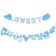 Clothesline It's a Boy Baby Shower Banner, 5 ft, Blue, 1ct - Walmart.com
