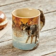 Wild Wings Sculpted Mug Body Language Wolves - Walmart.com