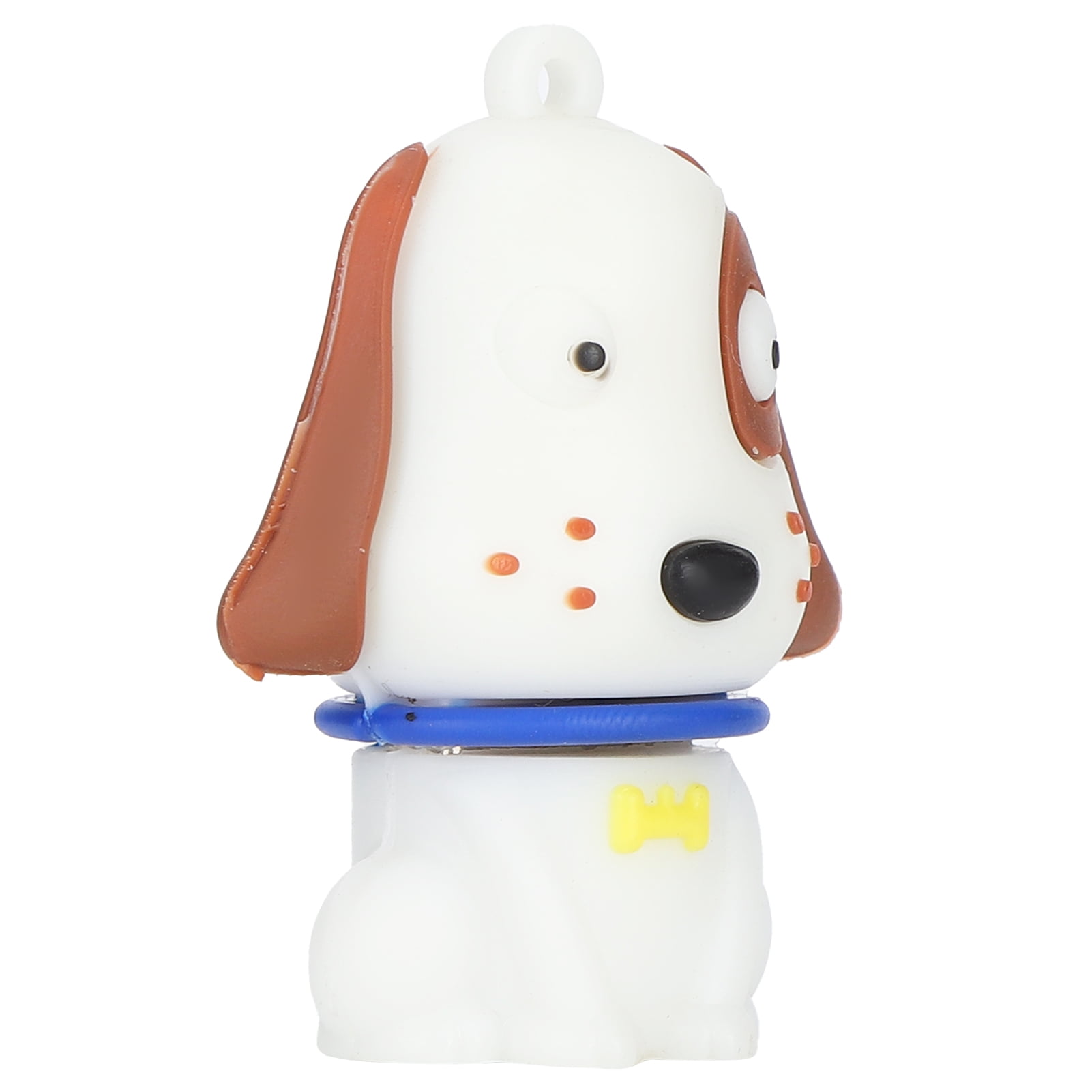 Memoria USB con forma de perro y cara de puntos blancos y negros de ...