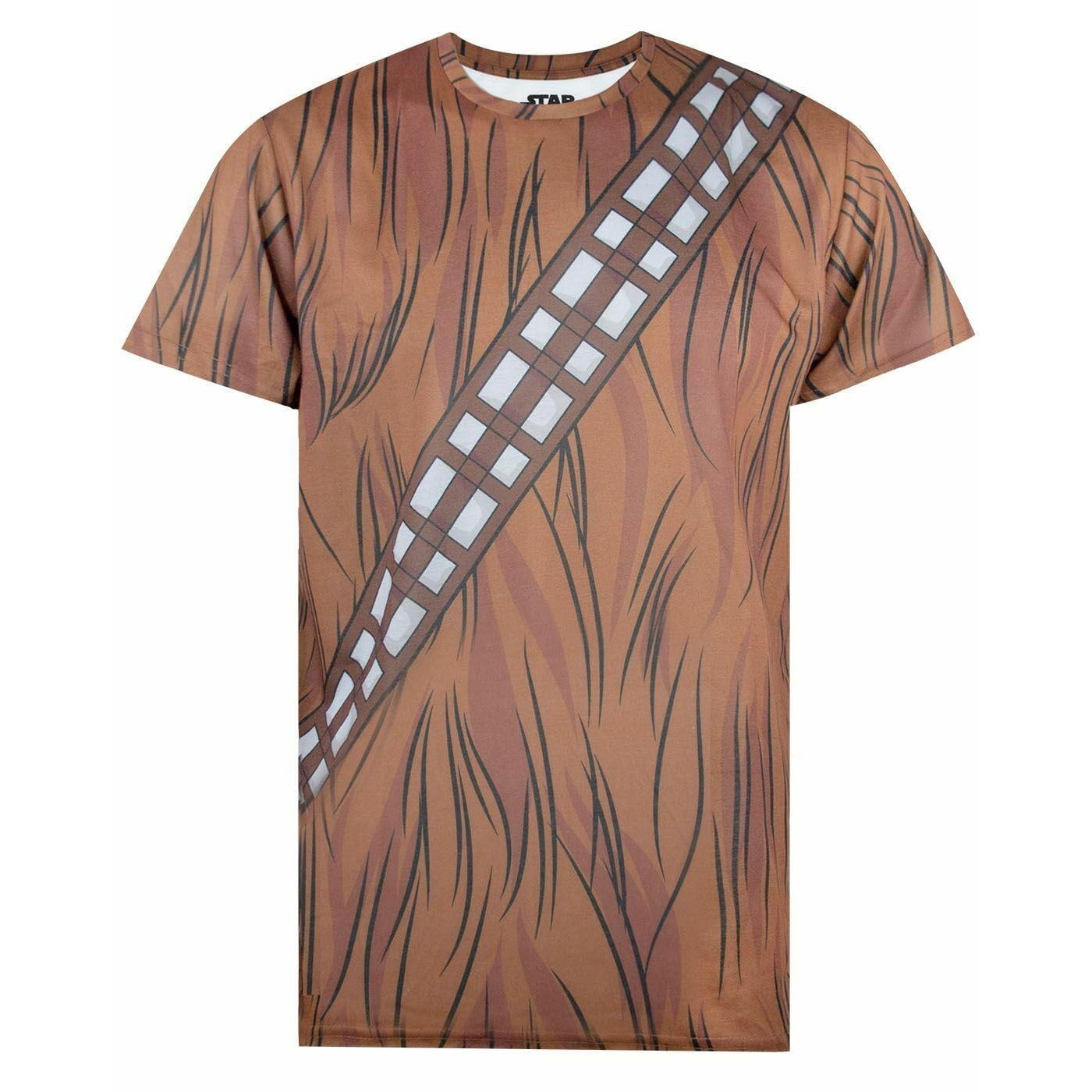 Star Wars - Camiseta de Chewbacca Cosplay para Hombre (Marrón ...