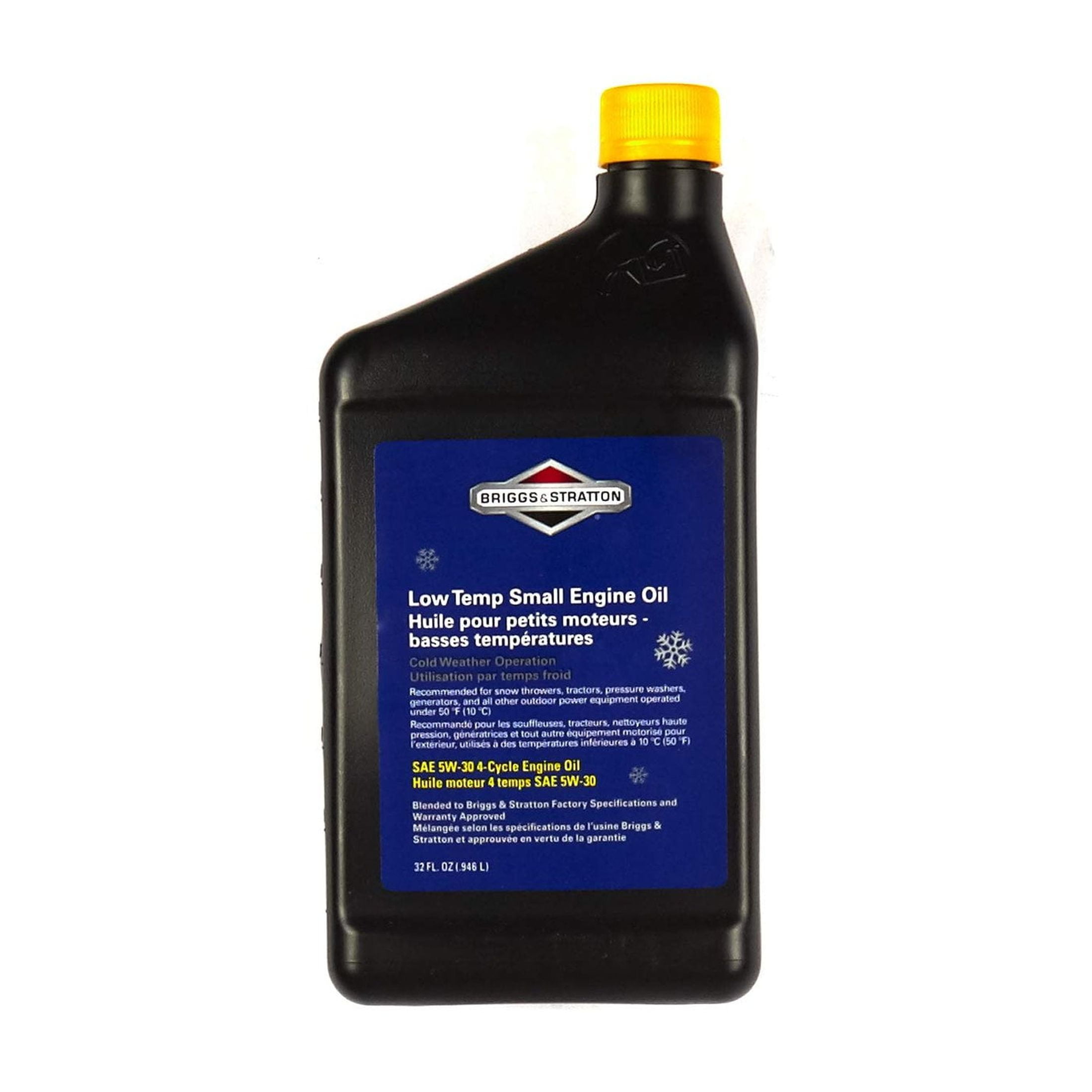 All-Season 5W-30 Snow Thrower Oil for 4-Cycle Engines 32 Oz - Walmart.ca