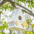 Wonder Garden Hanging Birdhouse Ceramic Outdoor, Garden Bird House Bird ...