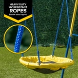 Sportspower Swing and Saucer Swing Metal Set with Heavy Duty A-Frame ...