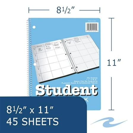 Roaring Spring, ROA77512, Blue Book 8-sheet Exam Booklet, 50 / Pack ...