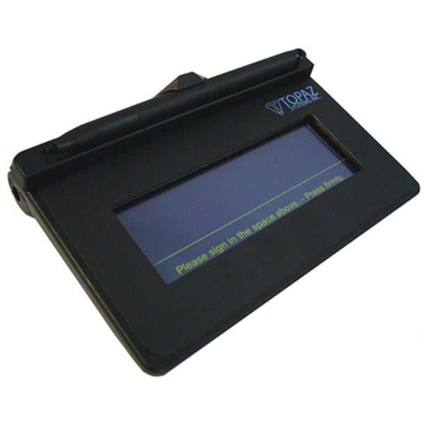 Topaz SigLite T-S460-BT2-R Bluetooth Wireless Signature Pad - Walmart ...