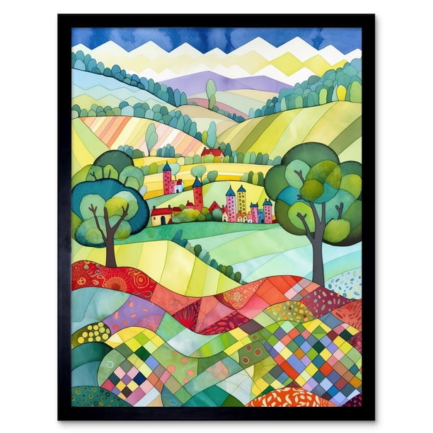 Landscape Folk Art