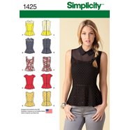 Simplicity Misses' Plus Size 20W-28W Sportswear Pattern, 1 Each ...