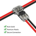 10PCS Wire Connectors Low Voltage Wire Connectors Solid Connection,T ...