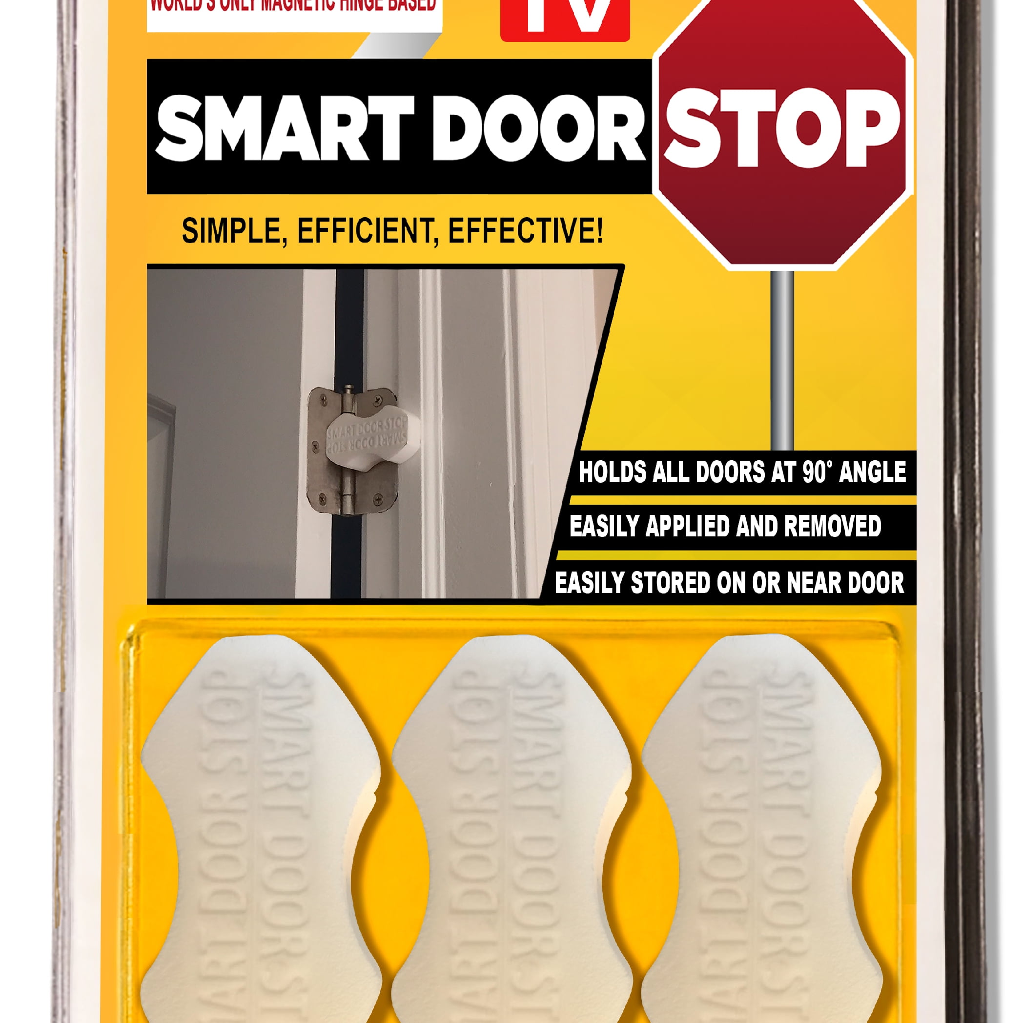Vaiyer Magnetic Hinge Based Smart Door Stop, First and Only Magnetic ...