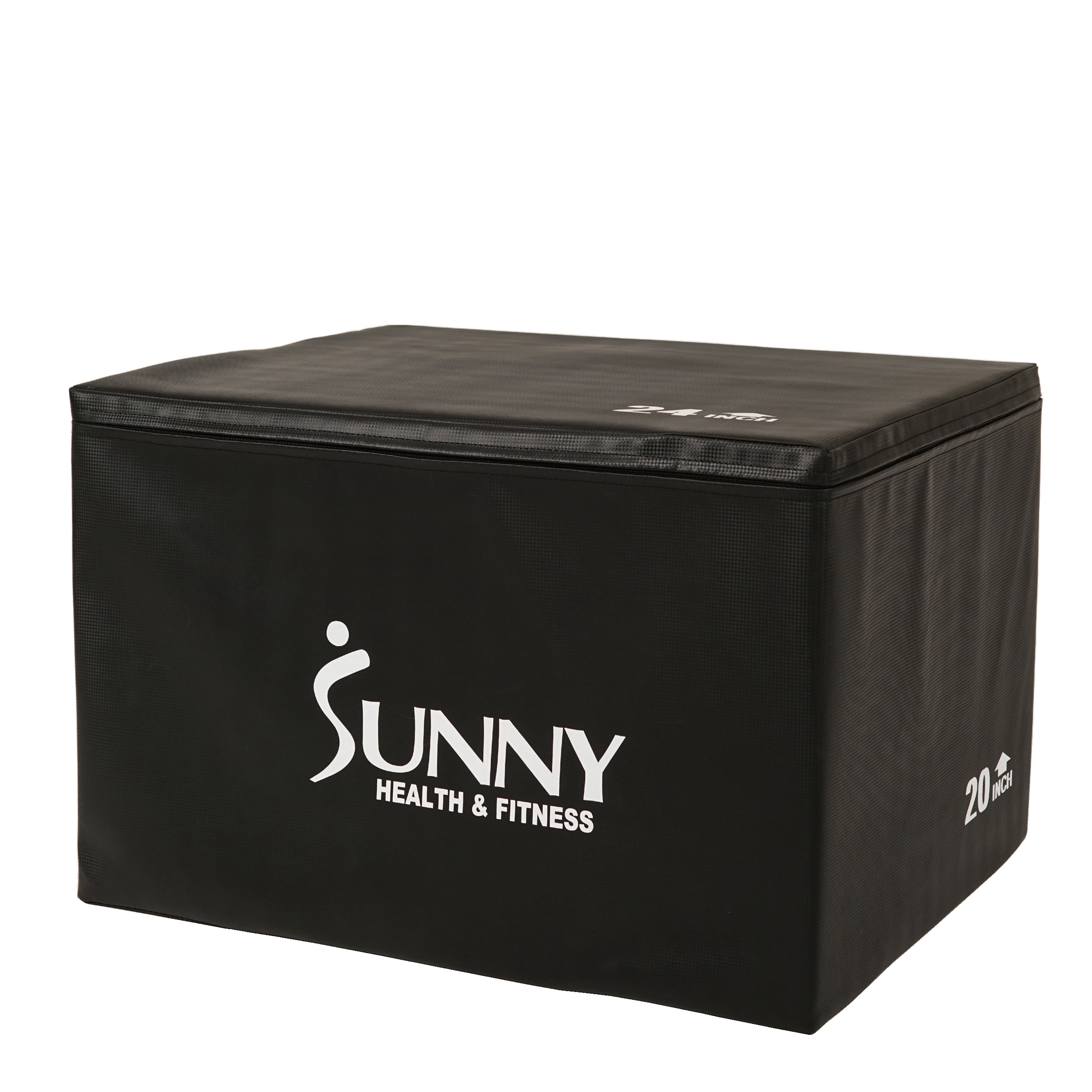 Sunny Health & Fitness Foam Plyometric Exercise Box, 440 lb Weight ...