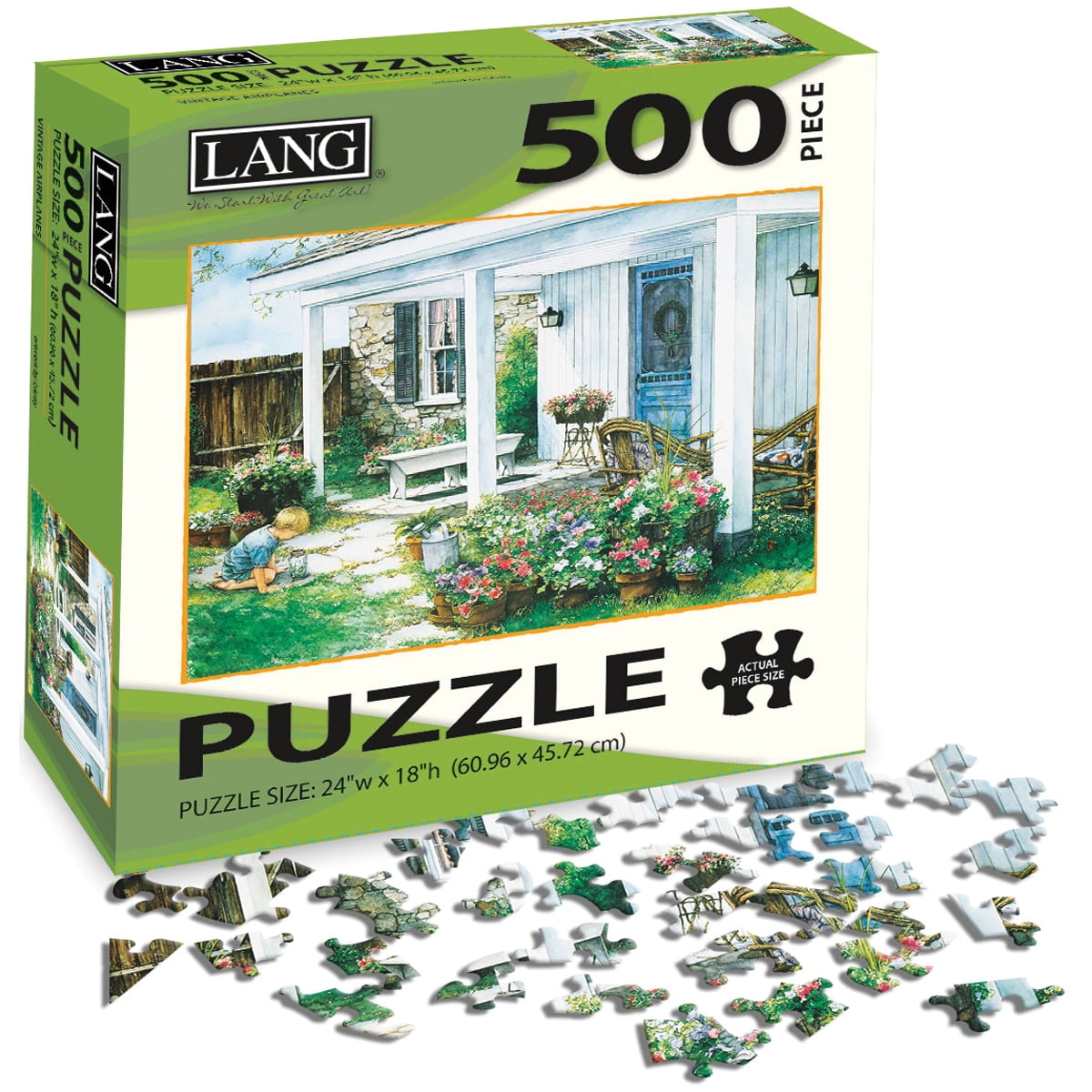 PUZZLE - 500 PC, A POTTED GARDEN - Walmart.com - Walmart.com