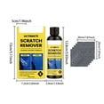 Ultimate Car Scratch Remover & Plastic Polish Kit, Auto Body Paint ...