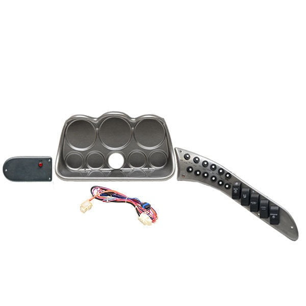 Crestliner Boat Dash Panel Set 2006181 | Switch Gauge Horn (Kit ...
