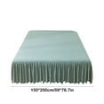 Bed Skirt with Split Corners Queen Size Hotel Style Bedskirt Dust ...