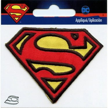 DC Comics Superman Logo Iron-On Patch Ata-Boy 10236 - Walmart.com
