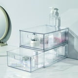 Mainstays Clear Glossy Plastic Pull-Out Closet Drawer Small Size, Adult ...