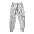 Cargo Pants for Men Spring Summer Elastic Waist Casual Jogging Hiking ...