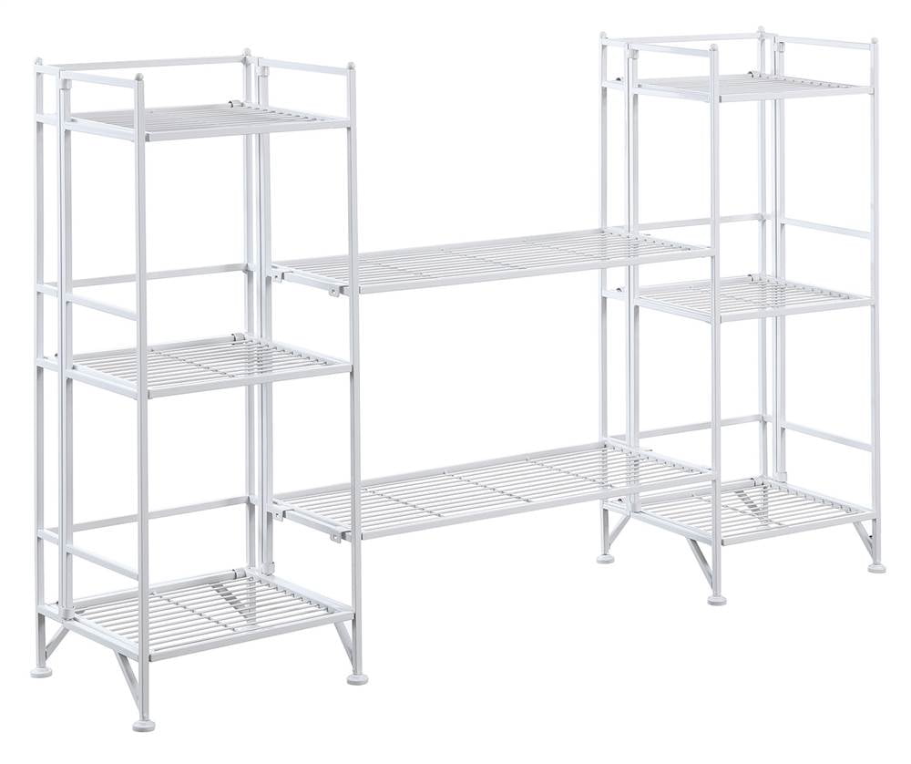 Convenience Concepts Xtra Storage 4-Piece Metal Folding-Shelf, White ...
