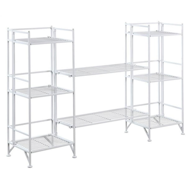 Convenience Concepts Xtra Storage 4-Piece Metal Folding-Shelf, White ...
