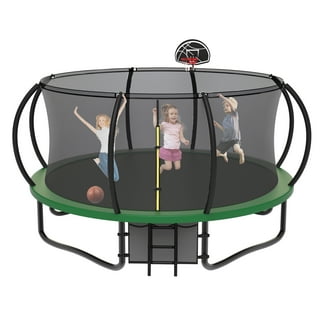 Bounce Pro 14ft Trampoline With Enclosure Combo - Walmart.com