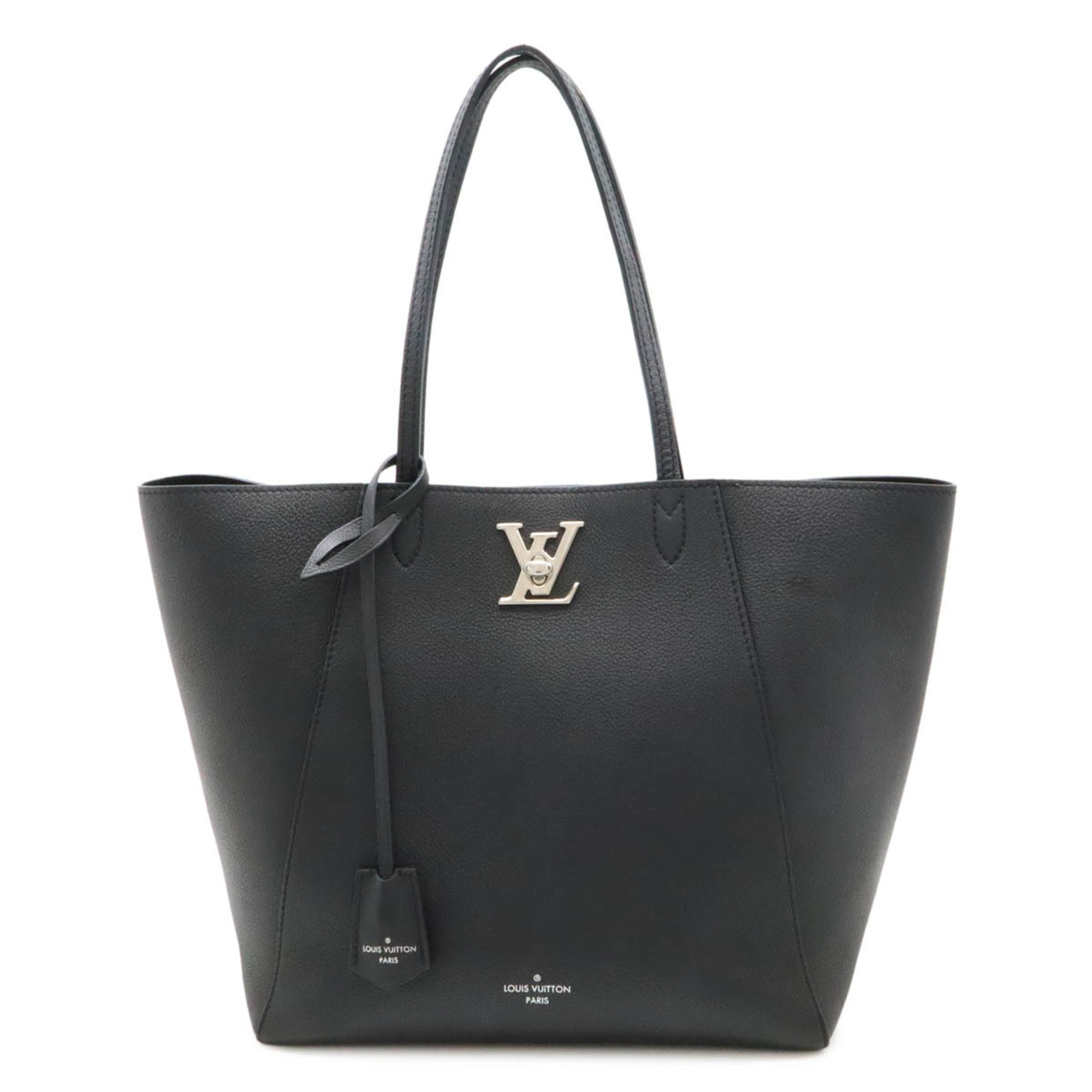Pre-Owned LOUIS VUITTON Louis Vuitton Lockme Cabas Tote Bag Shoulder ...