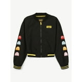 Justice Girls PAC-MAN Bomber Jacket, Sizes XS-XL & Plus - Walmart.com
