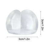 RLATCR 4 PCS Clear Corner Guards (Ball Shape, Matte Finish) Corner ...