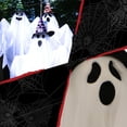 Ayieyill 3Pcs Halloween Hanging Ghost Outdoor Decor(1 x 3.28FT + 2 x 2 ...