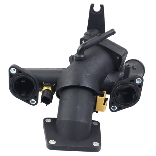 HAOAN Thermostat Assembly Water Outlet & Thermostat Housing for Jaguar ...