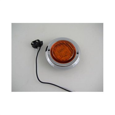 Amber 10 LED 6" Oval Trailer Truck Turn Signal Flasher Running Marker ...