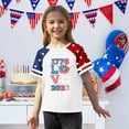 CCRFTGI 250 Anniversary Usa Flag Shirts for Kids Girls Size 6-7 ...