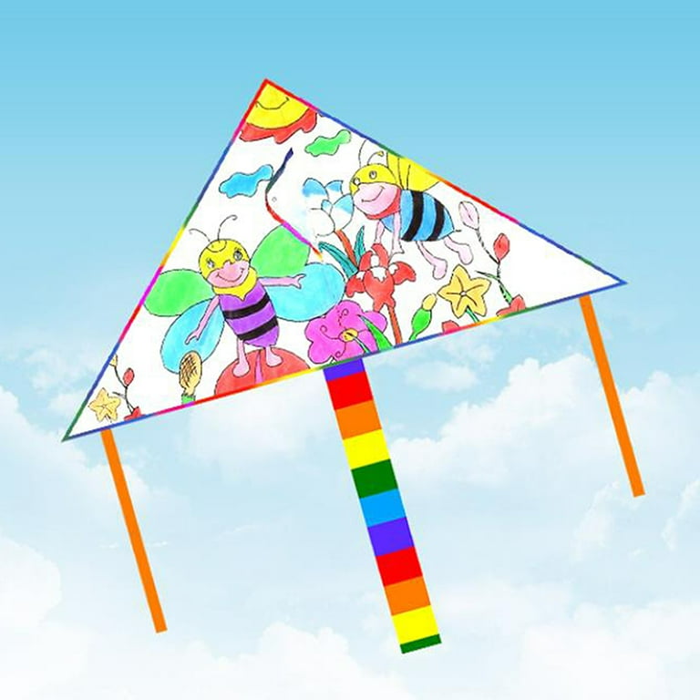 Kite Flying Paintings For Kids