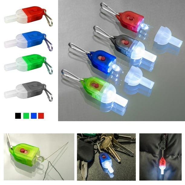 1 LED Lighted Needle Threader Small Portable Illuminated Sewing Tools ...