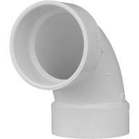 Charlotte Pipe & Foundry PVC013000600HA 90 PVC Dwv Elbow 3 in ...