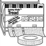 3M 7738 4" No-Slip Scotch® Safety Walk™ Tread Tape - Walmart.com