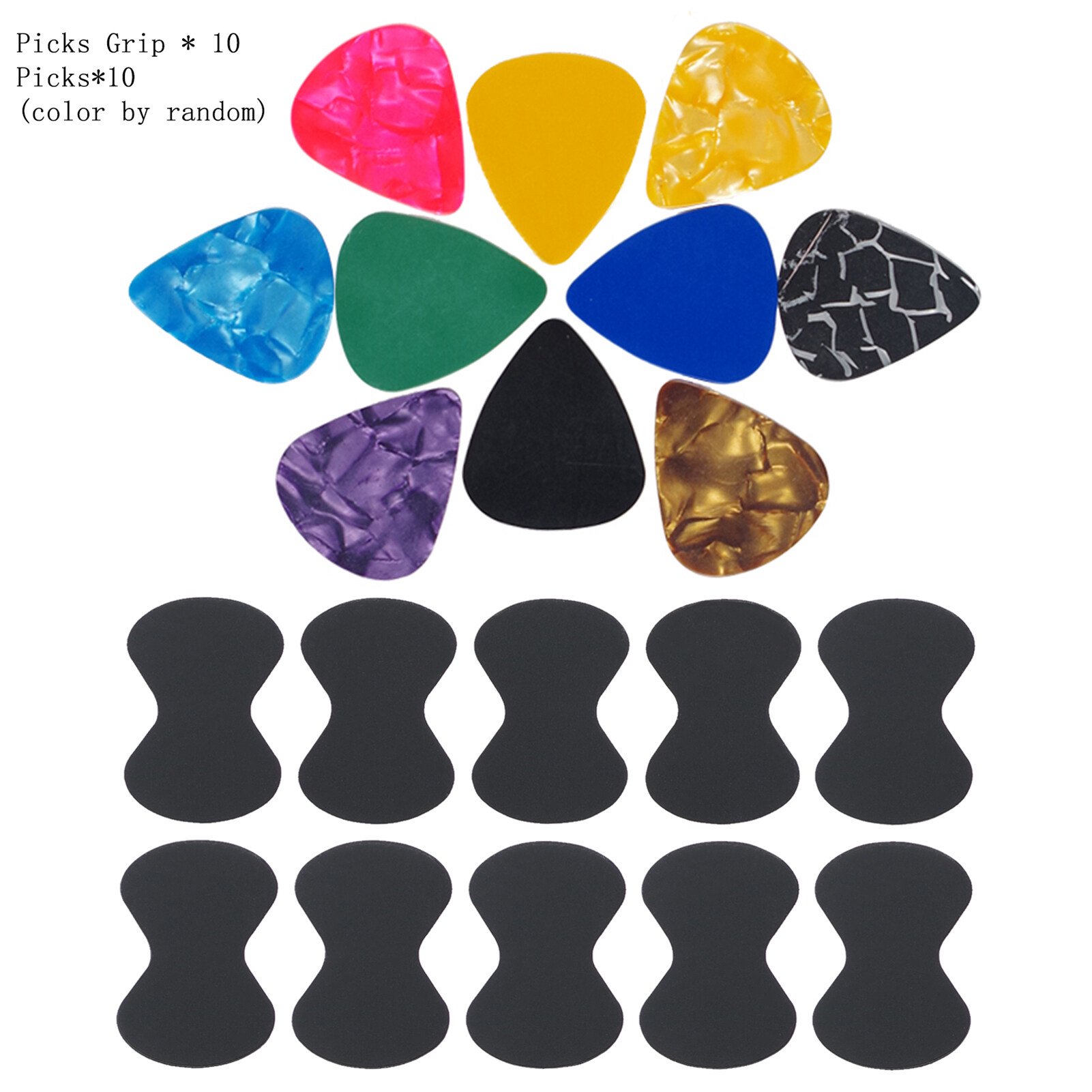 Click here for Yeacher Guitar Paddles & Anti-Slip Sticker Set 10p... prices