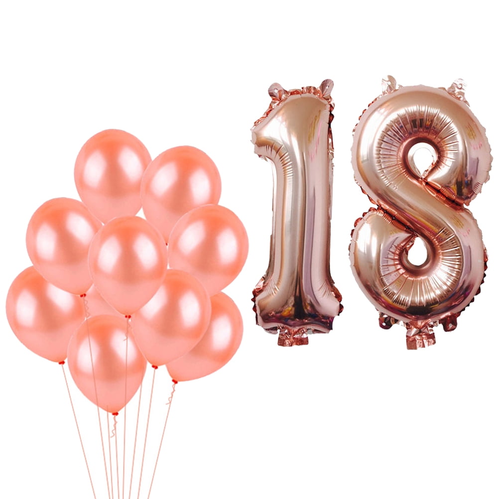 Click here for Amosfun Party Balloons Set 32inch Number 18 Alumin... prices